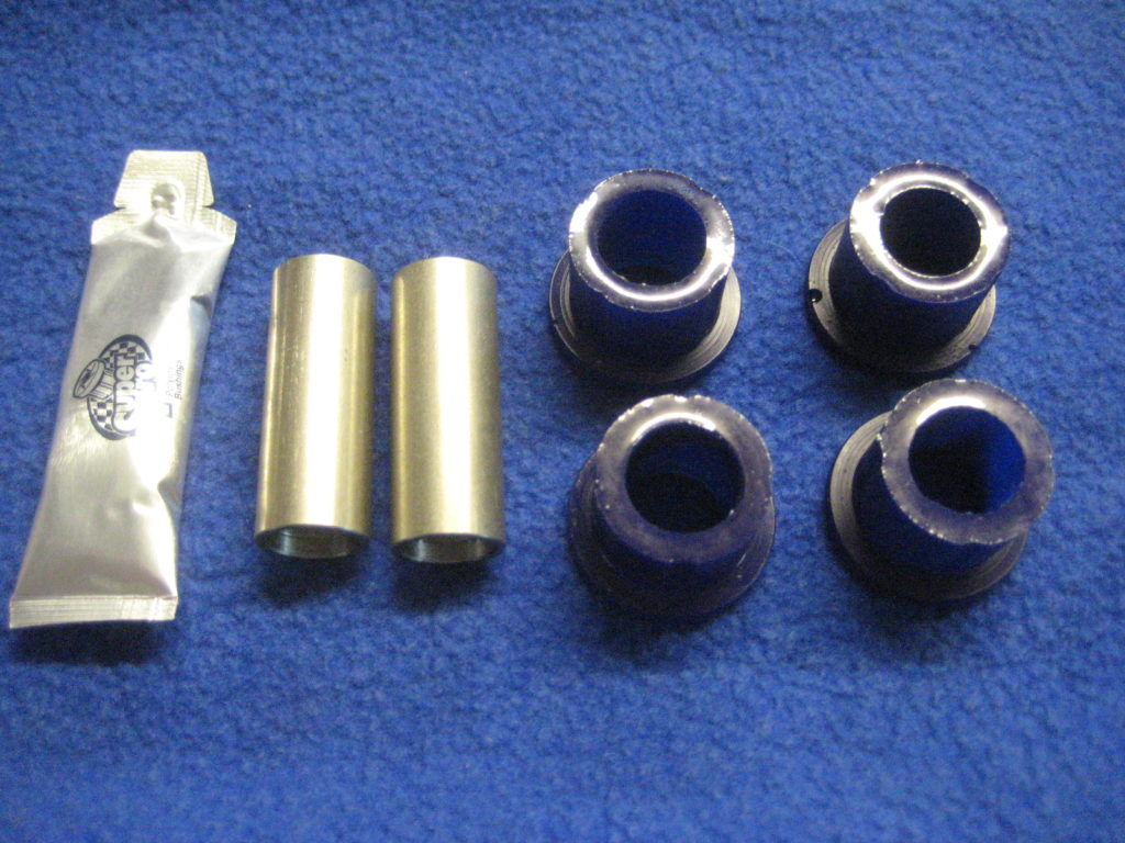 MGC SET OF 4 POLY FULCRUM SPLIT BUSHES AHC653SPK BUSH KIT