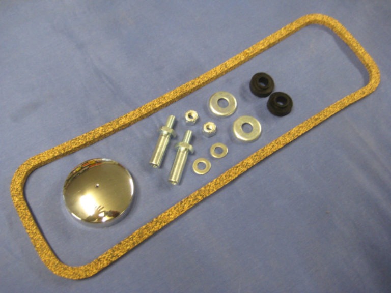 LATE MGB ALLOY ROCKER COVER FITTING KIT INCLUDING GASKET 1968 ON - The ...